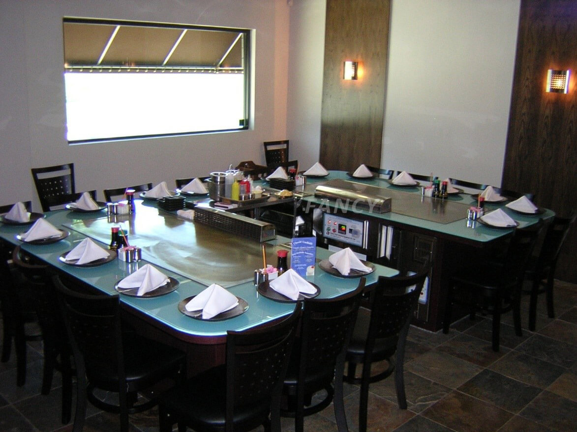 Customized Teppanyaki Table - FANCY FOOD SERVICE EQUIPMENT CO., LTD.