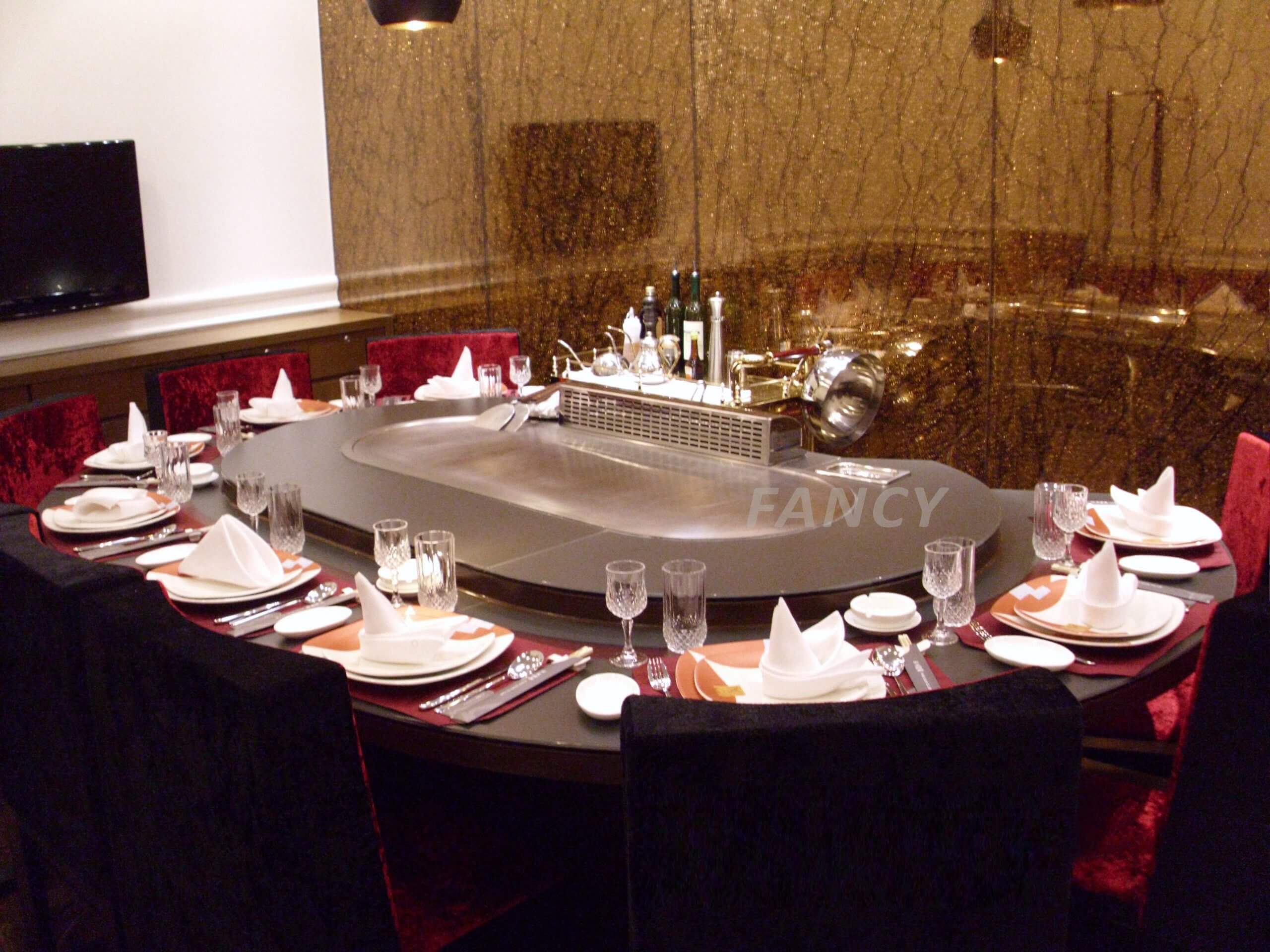 Customized Teppanyaki Table - FANCY FOOD SERVICE EQUIPMENT CO., LTD.