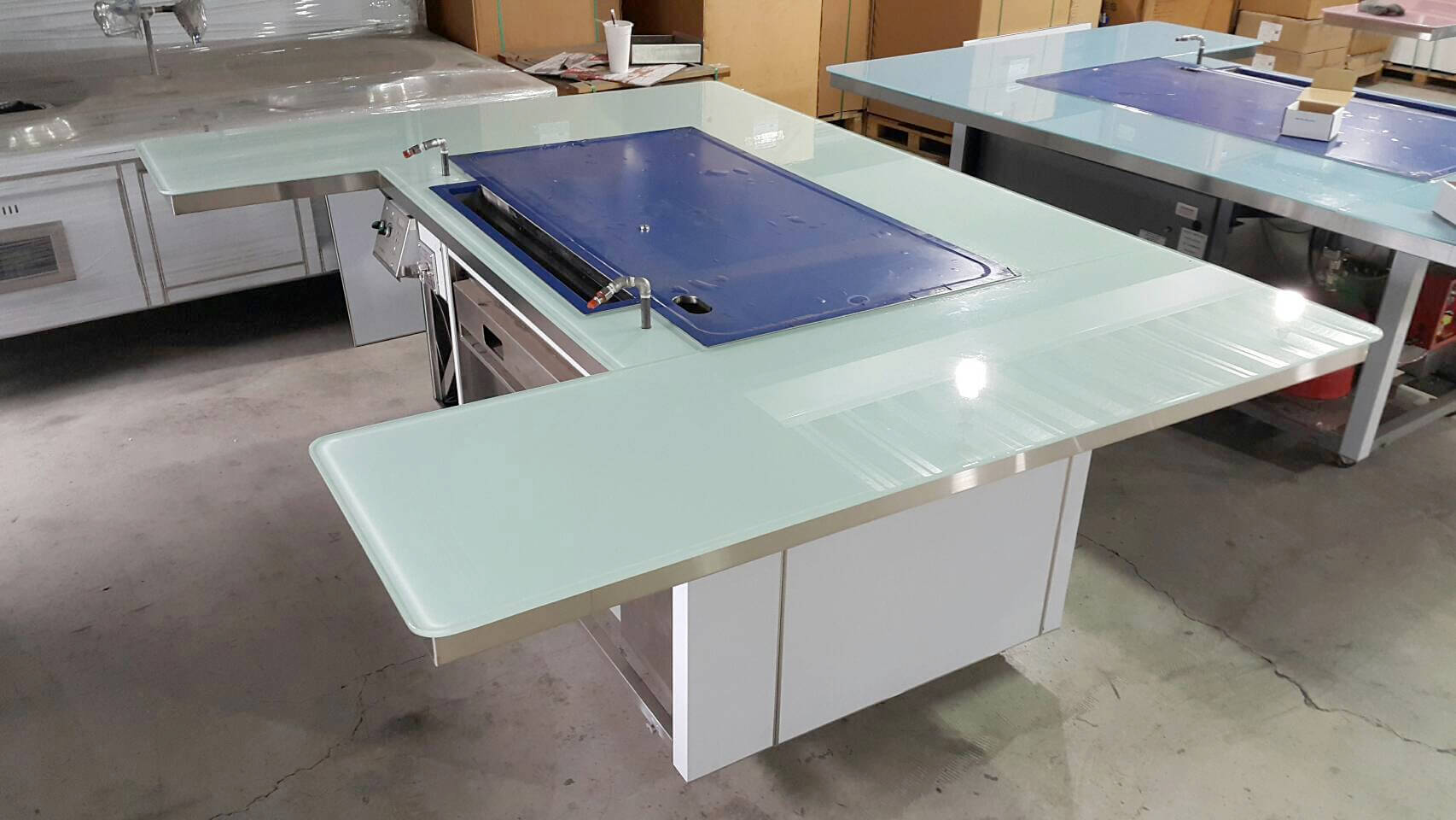 Tempered Glass Counter - FANCY FOOD SERVICE EQUIPMENT CO., LTD.